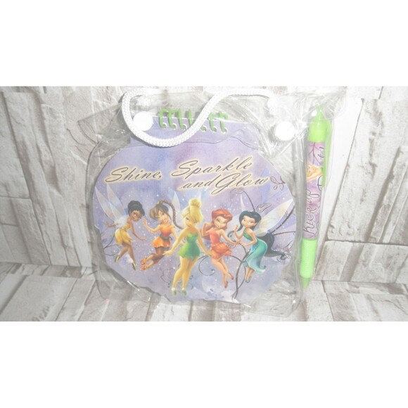 Disney | Other | New By Disney Fairies Tinkerbell Notebook With Pen Set ...